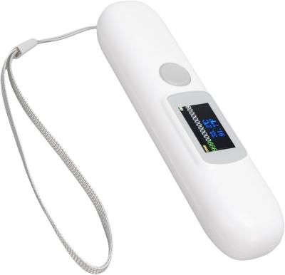 China Temperature Sensor Pet ID Chip Scanner White Animal Tag Reader IP54 for sale