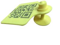 China ICAR Approved Cow Ear Tag RFID UHF Custom Cattle Ear Tags With Long Reading Distance Capabilities for sale