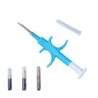 China 134.2kHz 7mm Pet ID Microchips for Lab Animal Indentification for sale