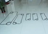 China HNBR/NBR-HT Plate Heat Exchanger Gaskets - Multiple Assembly Types for Alfa Laval, APV & GEA Models for sale