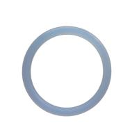 China Plastic O Ring 0-10 Bar Pressure Range Medium Hardness White Color Good Abrasion Resistance for sale