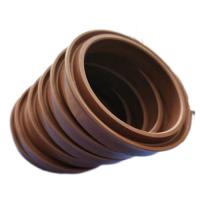 China FKM Square Brown V Ring Air Cylinder Seals 0-10 Bar Industrial for sale