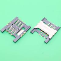 China 0.01g Black 6 Pin Sim Card Holder Sim Card Case For Versatile Compatibility for sale