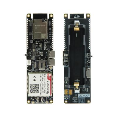 China LILYGO TTGO T-SIM7600 ESP32 4G LTE Cat4 Development Board with 150Mbps DL and 18650 Battery Holder for sale