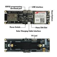 China LILYGO TTGO T-SIM7600E SIM7600G-H ESP32 Module WiFi BLE 4G LTE GPS 18650 Battery Holder for sale
