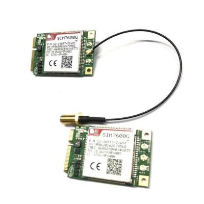 China SIM7600G-H 4G IoT Module Quad-band 850/900/1800/1900MHz 50.8x31x5.35mm for sale