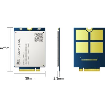 China LTE Cat 12 4G Module with 600Mbps Downlink and 150Mbps Uplink for Wireless Communication for sale