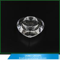 China SM-1240-0 Heart Shaped Clear Glass Votive Candle Holders 7.0×7.5×3.2cm 180g Wholesale for sale