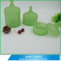 China SM-3010-0 Bling Crystal Candle Glass Jar with Lid - 6.9cm to 17.6cm Sizes, 210g to 879g Weight Options for sale