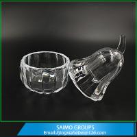 China Gourd Wedding Glass Jar with Lid for Candy Buffet SM-3565-0 Clear 7-Day Sample for sale
