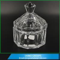 China Crystal Glass Soga Marrielle Small Canister 11.5cm x 13.5cm SM-6461-0 for sale
