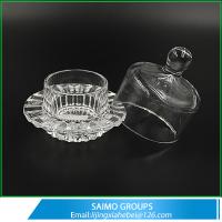 China SM-2015-1 Kitchenware Wholesale Mini Glass Dessert Jar for sale
