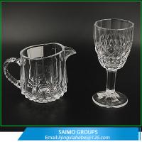 China SMG Crystal Glassware Lead-Free Glass Cup Set - Custom Colors, 40-Day Production, OEM Available for sale