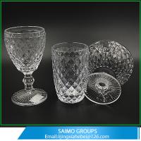 China Belmont Pineapple Emboss CrystalClear Champagne Glass SMG - 40 Day Production with Custom Color Options for sale