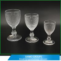 China Bulk Pineapple Colored Crystal Wine Glass Goblet SMG Model - Custom Colors, 40-Day Production, OEM Available for sale