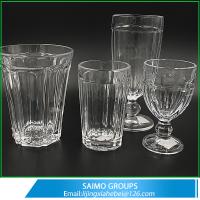 China Lead Free Crystal Glass Tumbler SMG Model - Custom Colors & OEM Options with 40-Day Delivery for sale