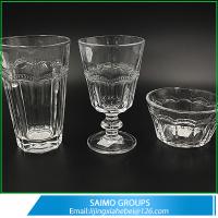 China Wholesale Clear Crystal Drinking Glasses Set DOF Tumbler Goblet 7oz 250ml for sale