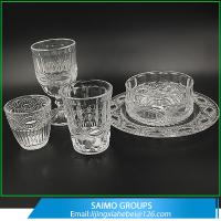 China Competely set  Eco-friendly Drinkware Clear Drinking Glass Set for sale