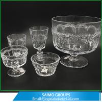 China Clear Glass Tumbler 300ml Drinking Water Cup Tableware for Restaurant Hotel for sale