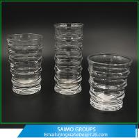 China Wholesale Clear Glass Vase Set of 3 Wedding Centerpieces 8x10 Inch for sale