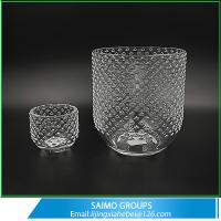 China Wholesale Glass Salad Punch Ice Bowl Set Clear Custom Sizes OEM Available for sale
