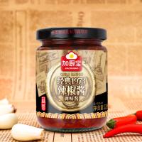 China OEM Garlic Spicy Red Hot Chilli Sauce Dipping Food 228g for sale