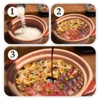 China Clay Pot Rice sauce Steamed rice sauce with rice mix Authentic clay pot rice sauce for sale