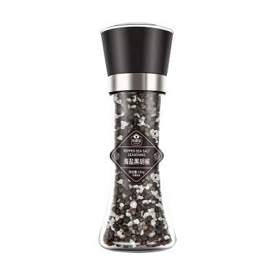 China Sea salt Black peppercorns ground Mixed seasonings Lemon Parsley garlic salt Western steak seasoning Ground pepper for sale