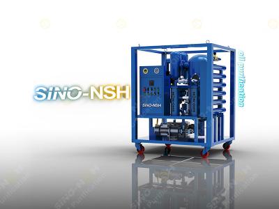 China Double Stage Vacuum Transformer Oil Purifier System High Efficiency for sale