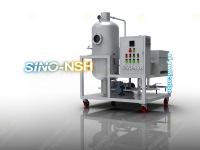 China Vacuum Hydraulic Oil Purifier Machine For Lubrication Oil / Coolant Oil for sale