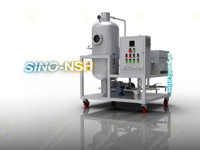 China Vacuum Hydraulic Oil Purifier Machine For Lubrication Oil / Coolant Oil for sale