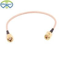 China RG316 RG178 RF Cable Assemblies SMA Male To RP SMA Male RF Pigtail Cable for sale