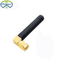 China Vertical L Shape Long Range Omnidirectional Wifi Antenna 2.4G 2500MHz 2dBi for sale