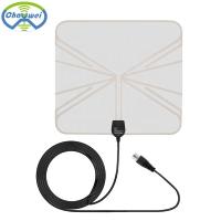 China Universal Amplified Indoor Digital HDTV Antenna DVB ATSC ISDB 230MHZ 25dbi for sale