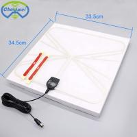 China Universal Amplified Indoor Digital HDTV Antenna DVB ATSC ISDB 230MHZ 25dbi for sale