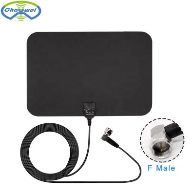 China 30dBi Indoor Digital HDTV Antenna DVB ATSC ISDB TV Aerial Amplifier for sale