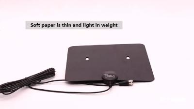 China DVB-T2 Vhf Indoor Digital HDTV Antenna 80 Miles 25dBi Active Antennas for sale
