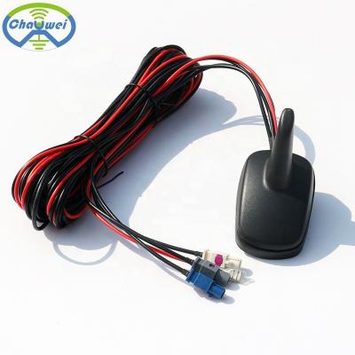 China DAB GPS FM Radio Car Aerial Antenna Shark Shape BSCI Approved for sale