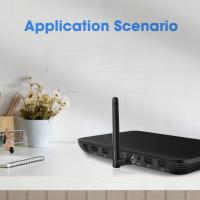 China Dual Band 2.4GHz 5.8GHz Omni Wifi Antenna With SMA Male Connector for sale