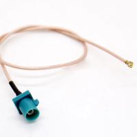 China 3GHz RF Custom Coaxial Cable Assemblies FAKRA To IPEX Connector for sale
