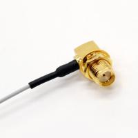 China Gold Plated RF Cable Assemblies 3GHz Sma Rf Connector OEM ODM for sale
