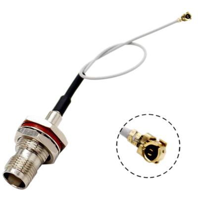 China Coaxial TNC Female Connector 16cm Antenna Transfer Wire 1.13 for sale