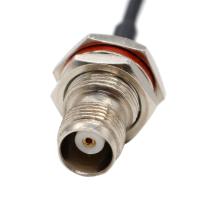 China Coaxial TNC Female Connector 16cm Antenna Transfer Wire 1.13 for sale