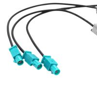 China FAKRA To GT5 Bluetooth Connector Tnc Cable Assembly GSM Automotive for sale