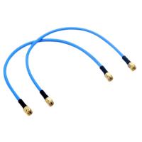 China Antenna Adapter RF Cable Assemblies Semi Flexible 16cm SMA Male Connector ODM for sale