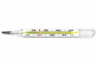 China Adult / Children Mercury In Glass Thermometer With Clearly Value for sale