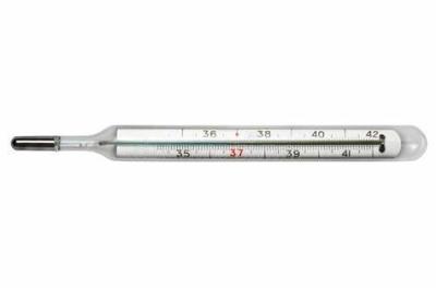 China Easy To Use Mercury Clinical Thermometer For Hospital / Home And Outside Doors for sale