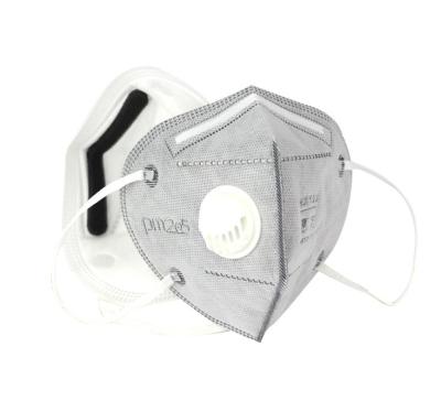 China Comfortable Foldable FFP2 Mask Large Breathing Space Skin Friendly Protective Fabric for sale