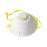 China Anti Particulate Dust Face Mask , Dust Protection Mask Cone Shape 180 Degree Perfect Fit for sale