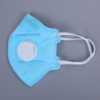 China Personal Care Foldable Ffp2 Mask Blue Color For Milling Work / Construction for sale